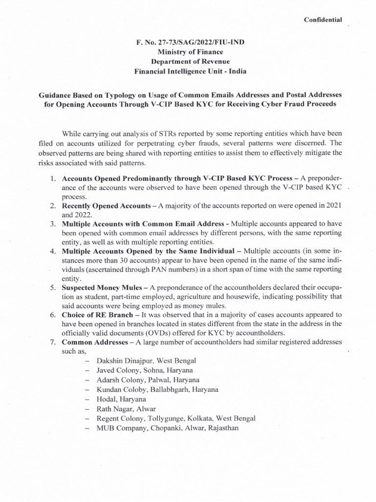 Guidance Based On Typology On Usage of Common Emails Addresses and ...