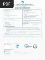 Transaction Certificates Application Guide | PDF | Specification ...