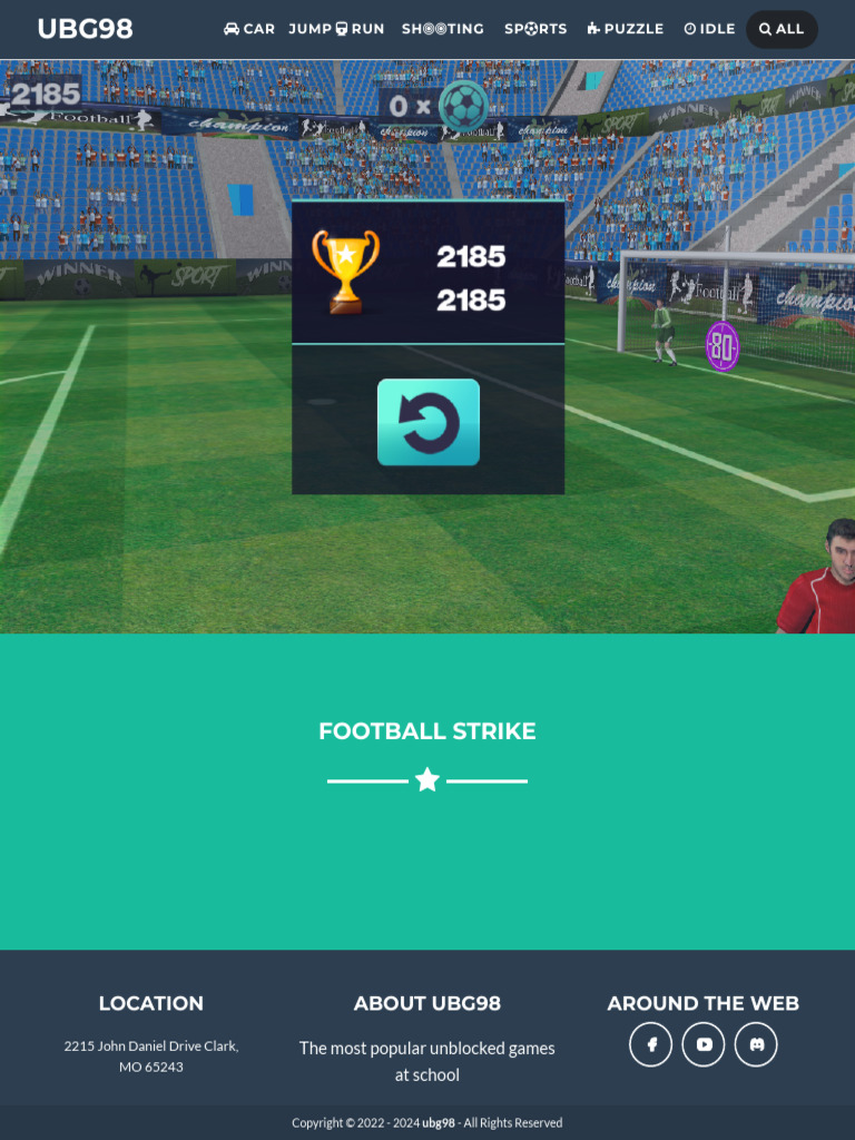 Football Strike Unblocked - Ubg98 | PDF