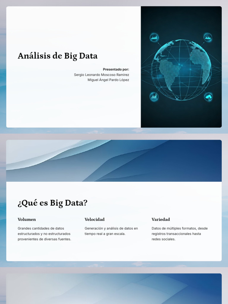 Analisis de Big Data | PDF | Big Data | Datos