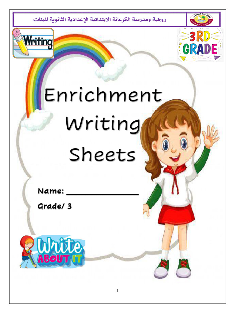 Writing Enrichment Worksheets for Grade 3 | PDF