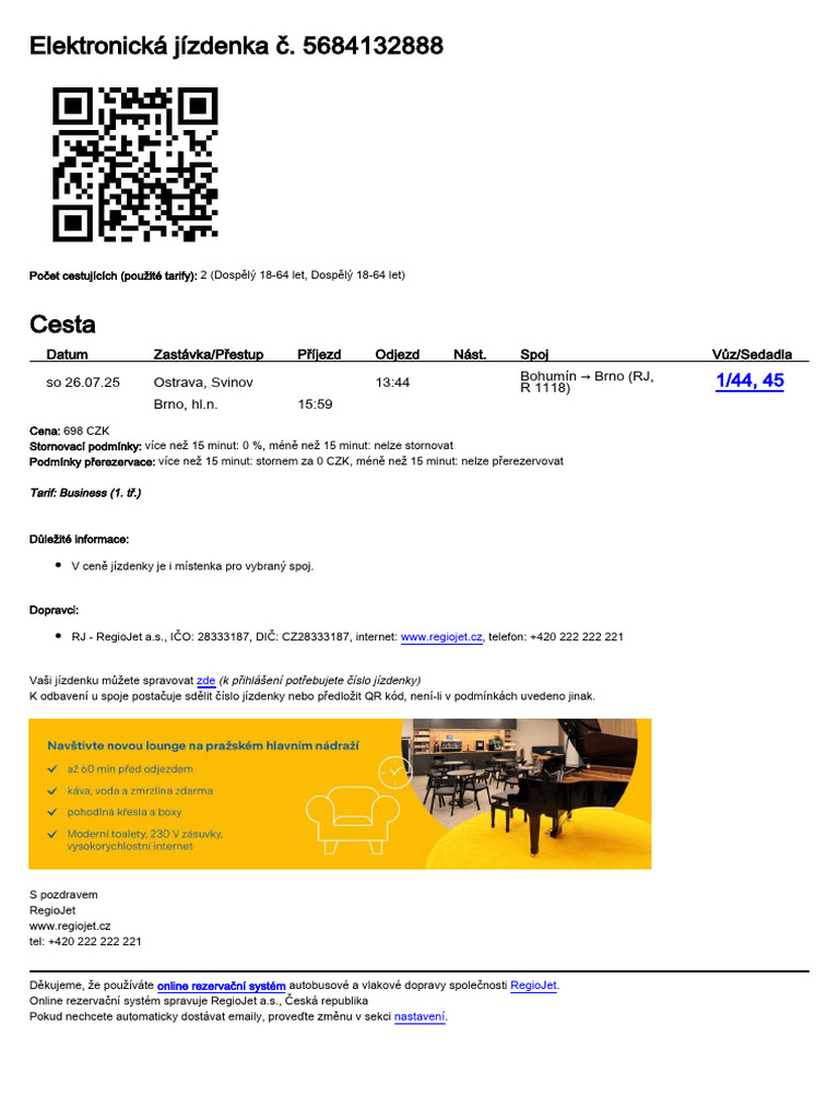 E Ticket | PDF