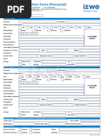 ANZ Subsequent Withdrawal Form | PDF | Banks | Privacy