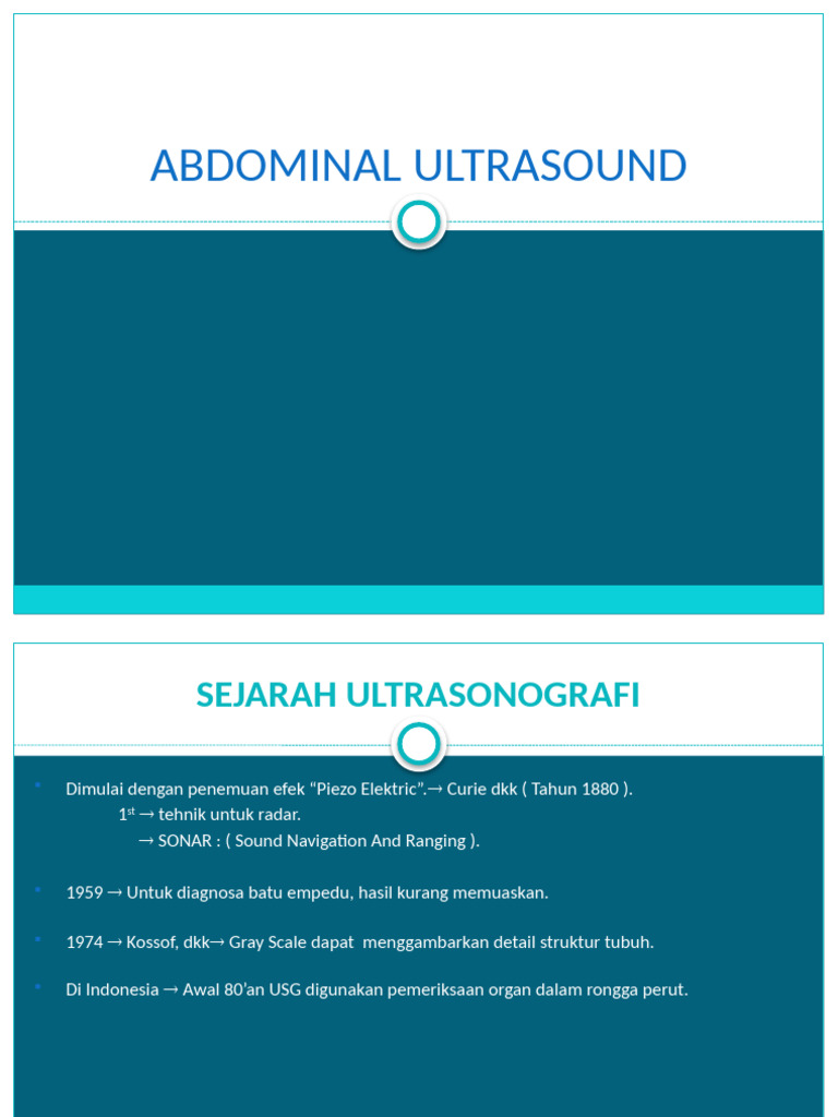 Usg Abd + Fast | PDF