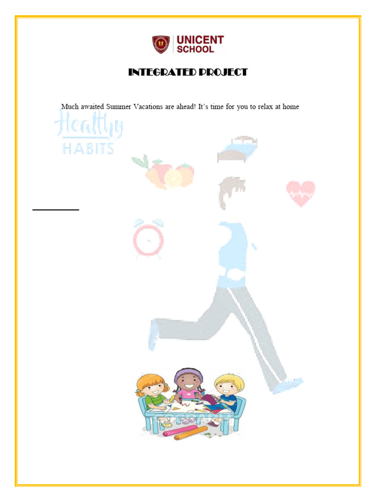 Summer Project Guidelines for Grade 2 | PDF | Psychological Concepts ...