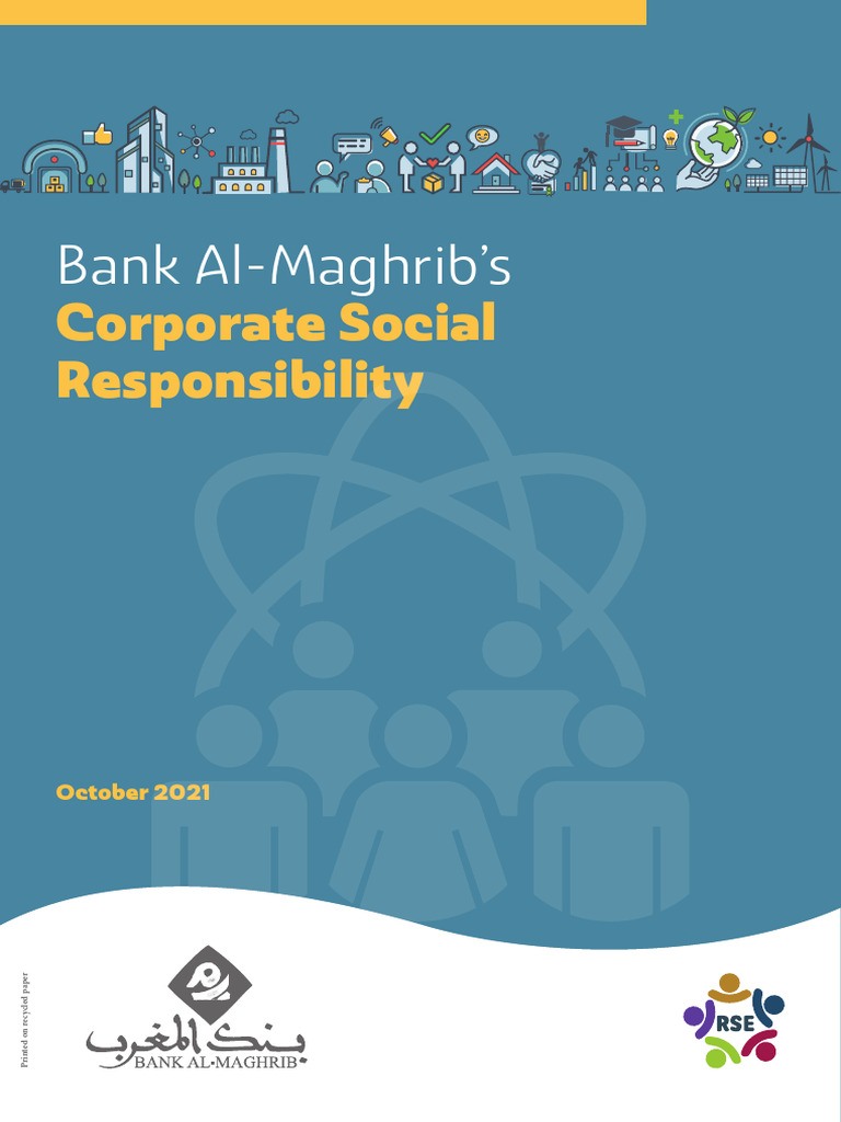 Bank Al-Maghrib CSR Strategy Overview | PDF | Corporate Social ...