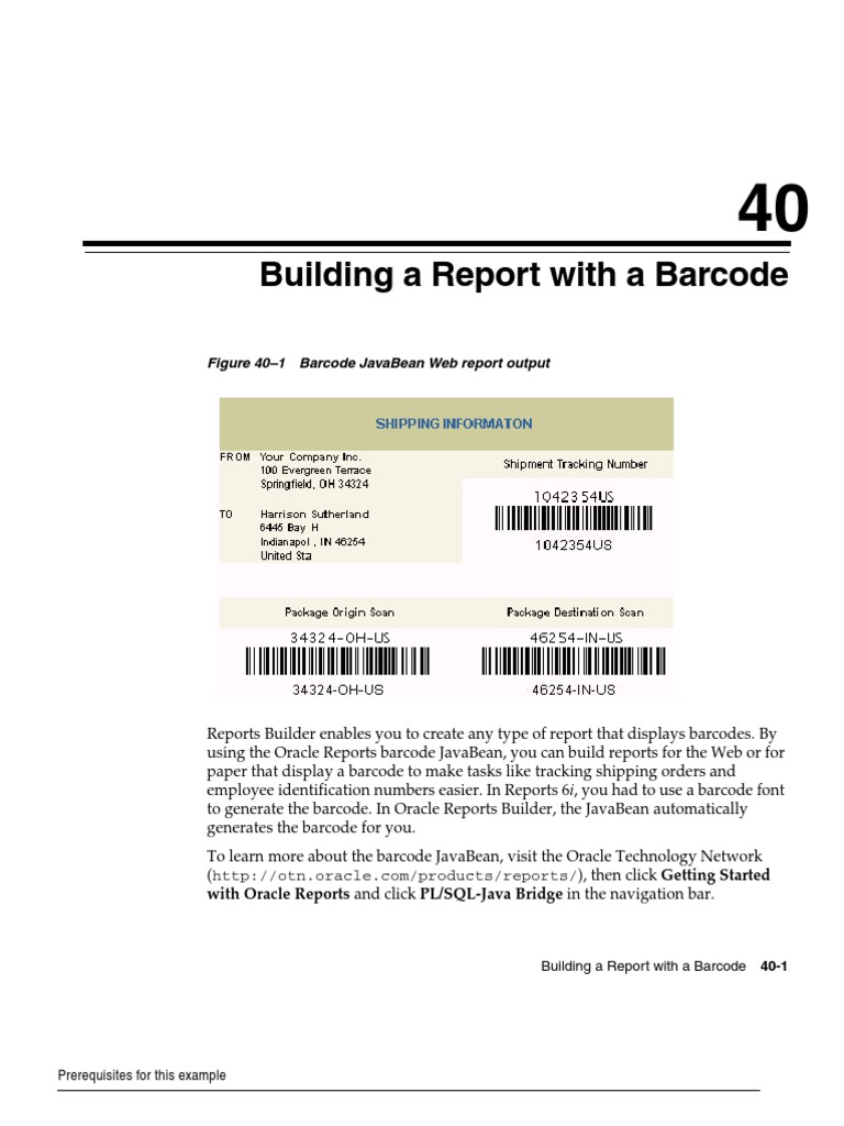 Orbr Barcode | PDF | Pl/Sql | Oracle Database