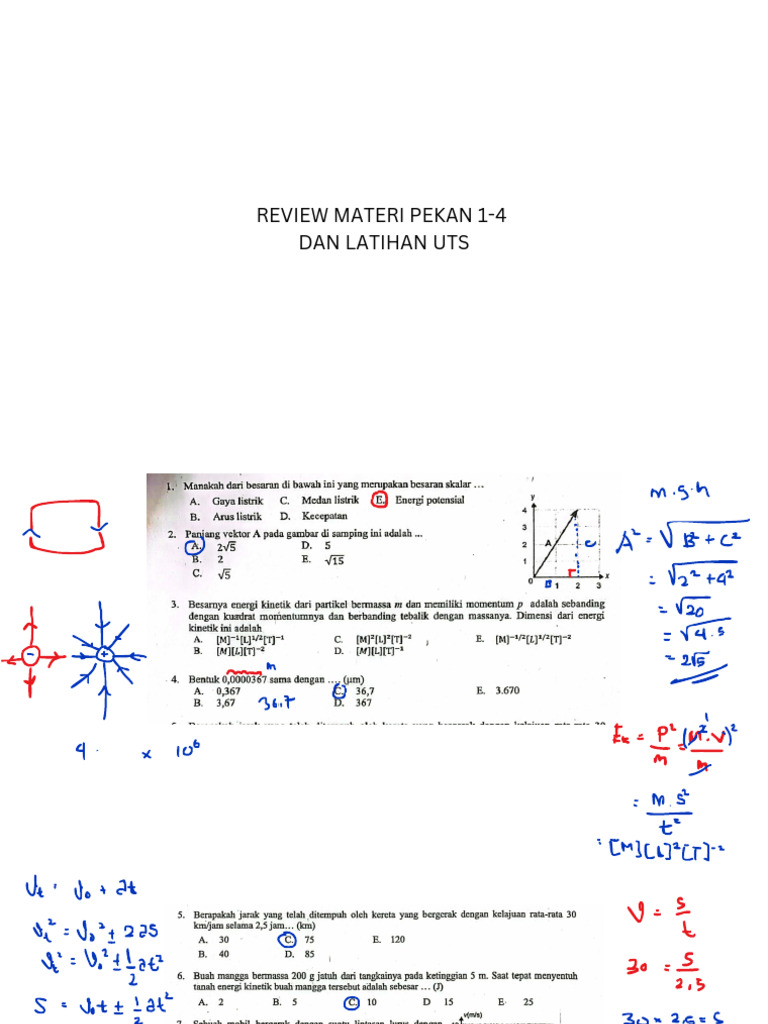 Latihan UTS (1-22) | PDF