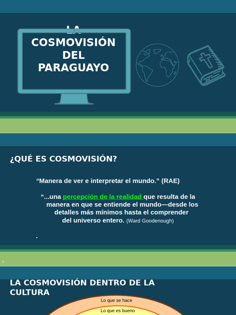 Cosmovisión Paraguaya: Cultura y Valores | PDF | Paraguay