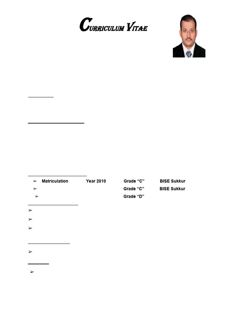 Usman PDF CV | PDF