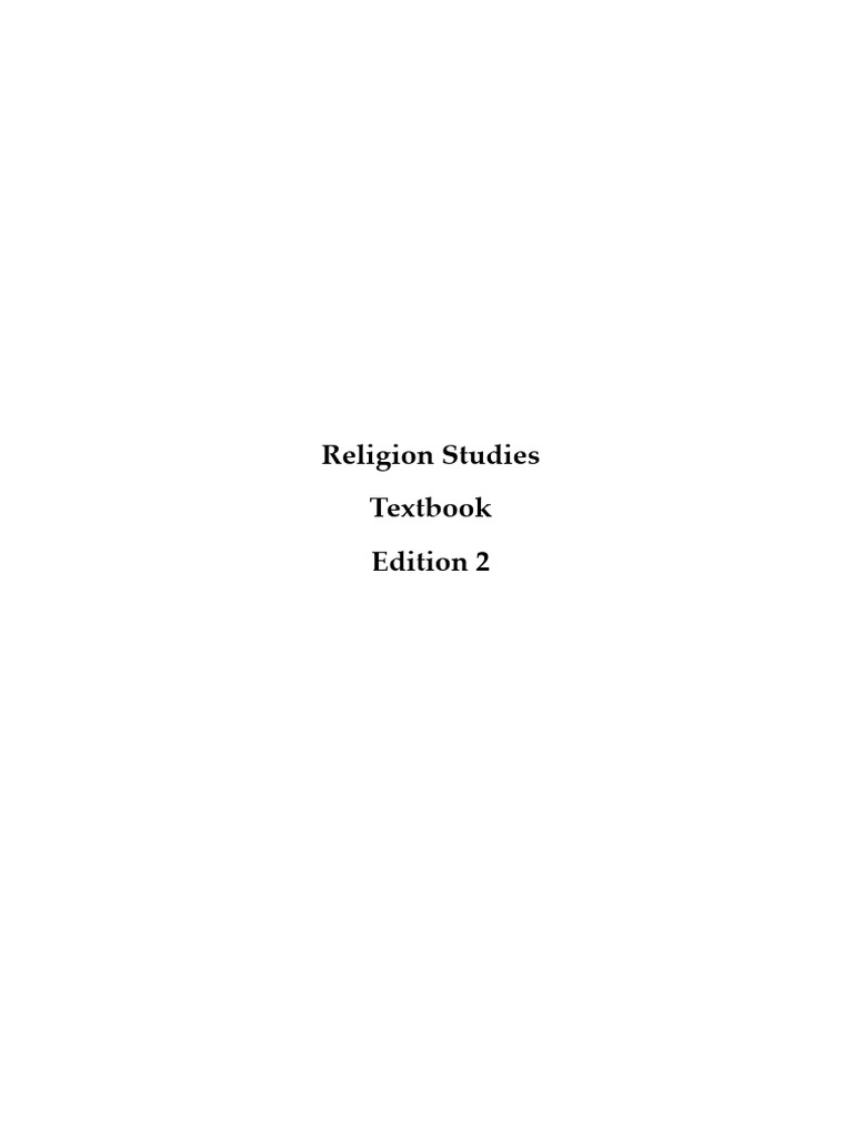Grade 12 Religious Studies Textbook | PDF | Shia Islam | Catholic Church