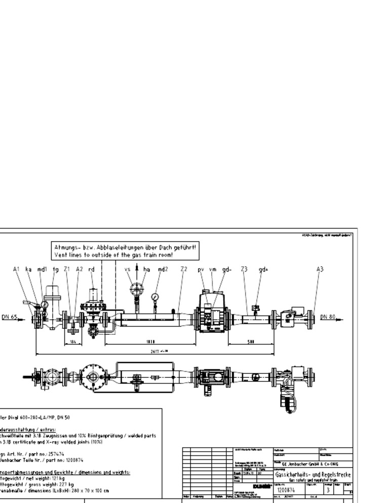 Gas Train | PDF