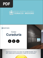 Definición de Curaduría | PDF | Museo | Educación en artes liberales