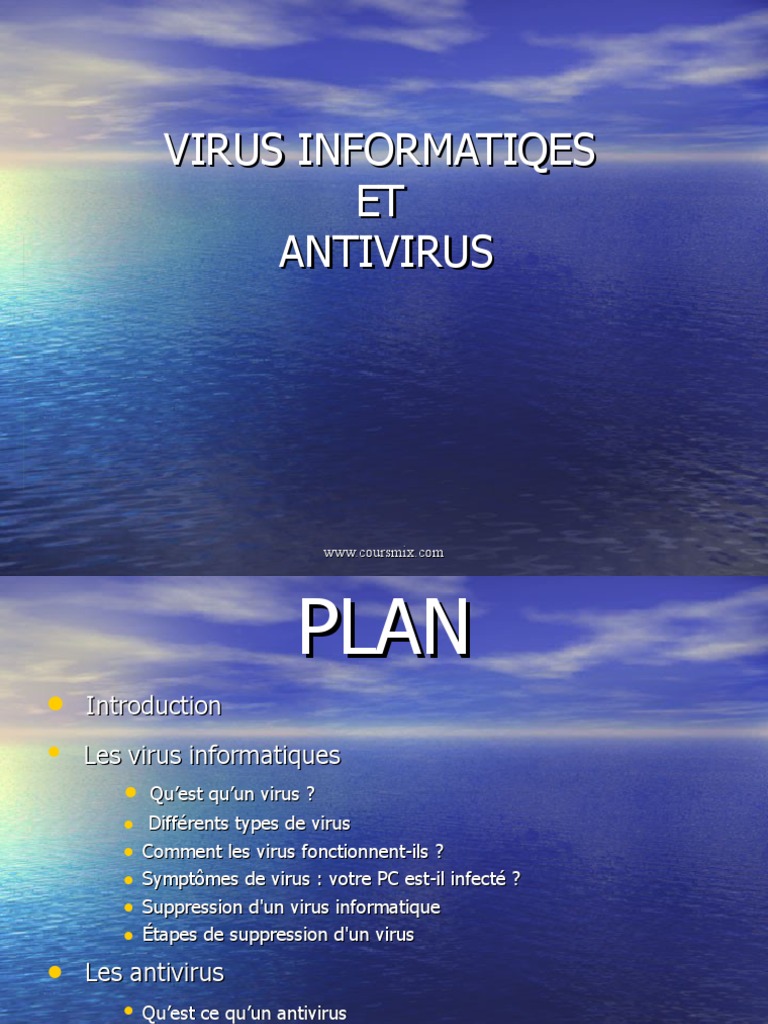 Virus Et Antivirus | Télécharger gratuitement PDF | Logiciel antivirus ...