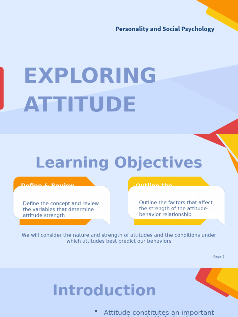 Understanding Attitude Strength and Behavior | PDF | Attitude ...