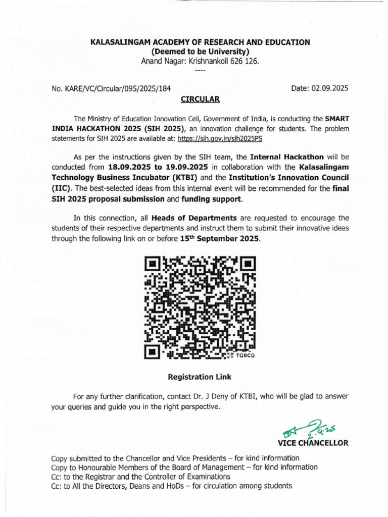 184-Smart India Hackathon 2025 (Sih 2025) | PDF