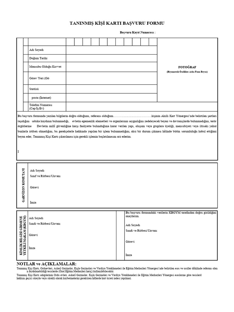 TSK Tanınmış Kişi | PDF