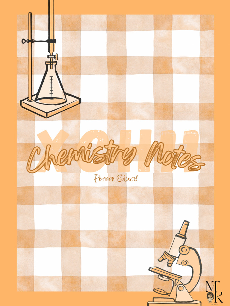 MTK's As Chemistry Notes - Unit 1 | PDF | Mole (Unit) | Salt (Chemistry)