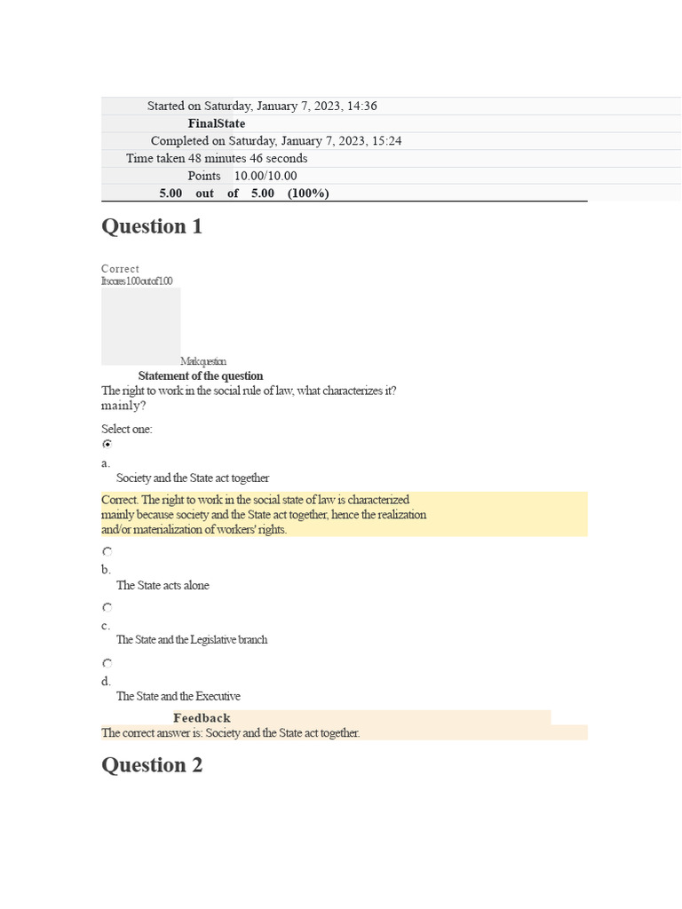 Assessment Unit 1 Labor Relations | PDF | Employment | Wage