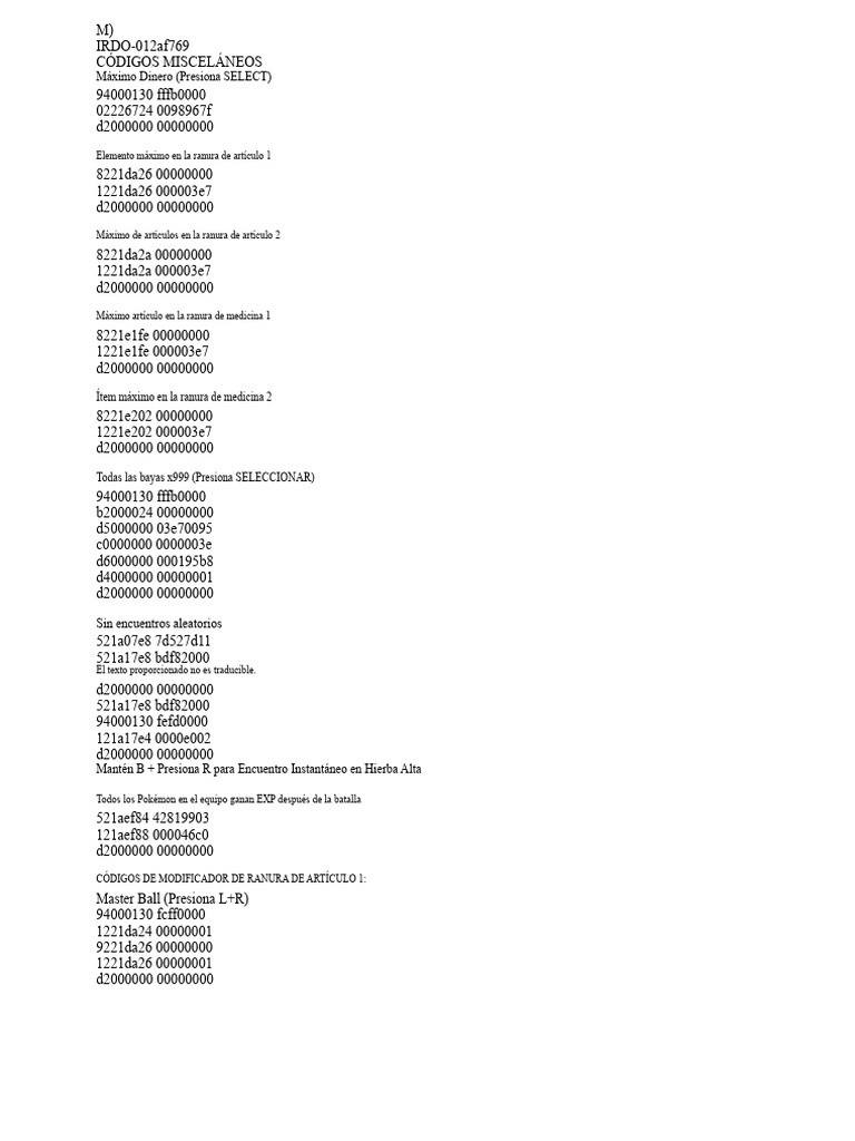 Trampa Pokémon BW | PDF