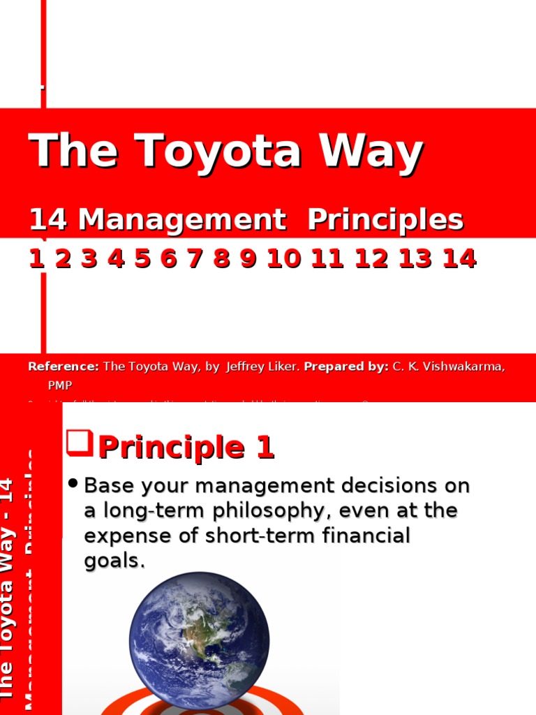 The Toyota Way 1209560536107588 9 | PDF | Toyota | Processes