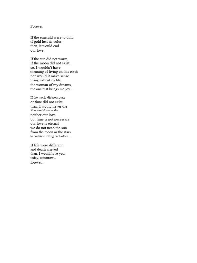 Forever | PDF