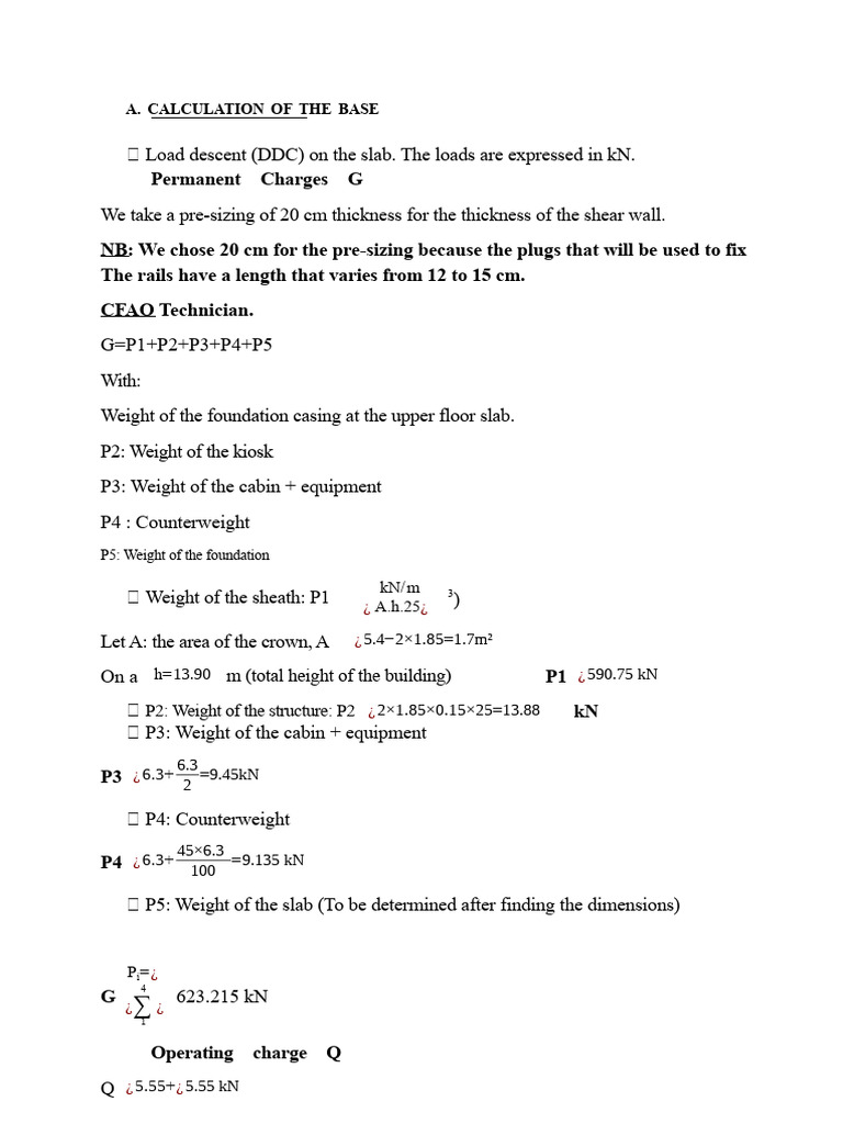 Calculation of The Slab 1.0 | PDF | Physical Sciences | Structural Engineering