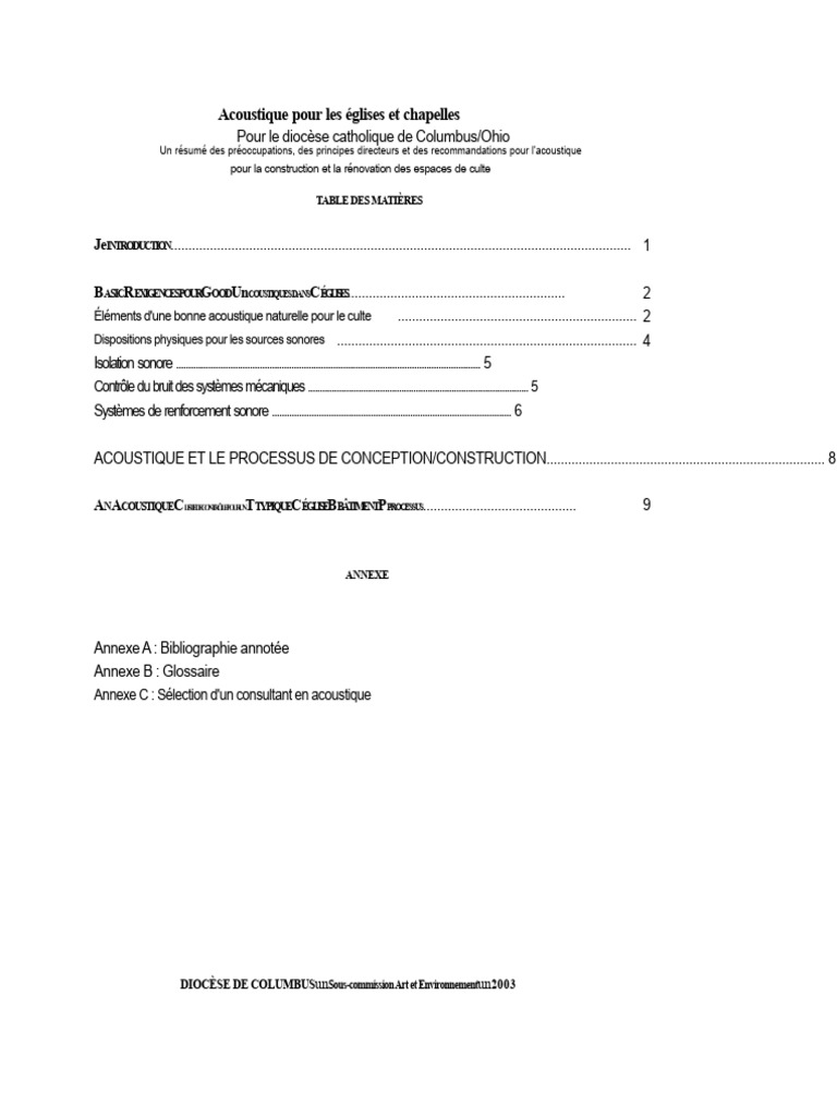 Guide Acoustique | PDF | Bruit | Acoustique