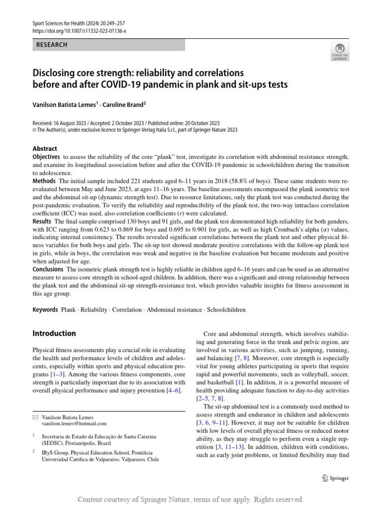Disclosing Core Strength Reliability and Correlati | PDF | Evaluation ...