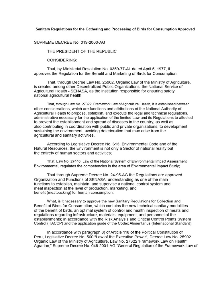 Regulations of the Bird Collection Center | PDF | Fine (Penalty) | Poultry