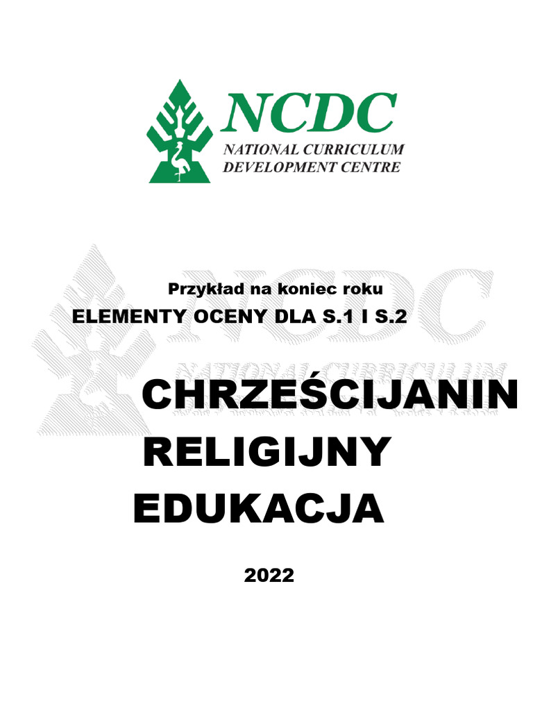 NCDC - Przykładowe Pytania Testowe Do Oceny - s1-s2 - 2022 | PDF