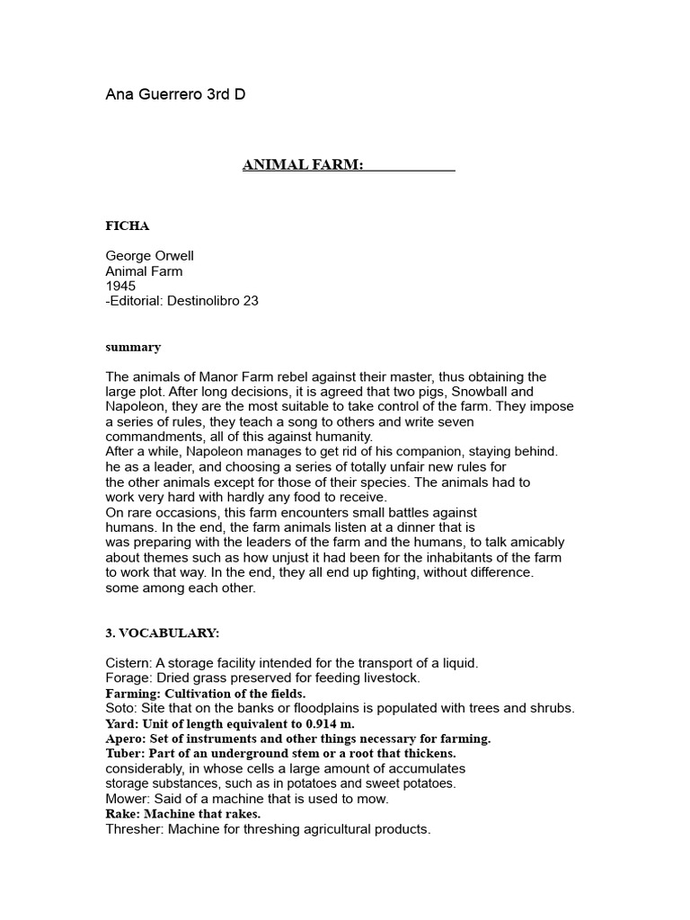 Animal Farm | PDF