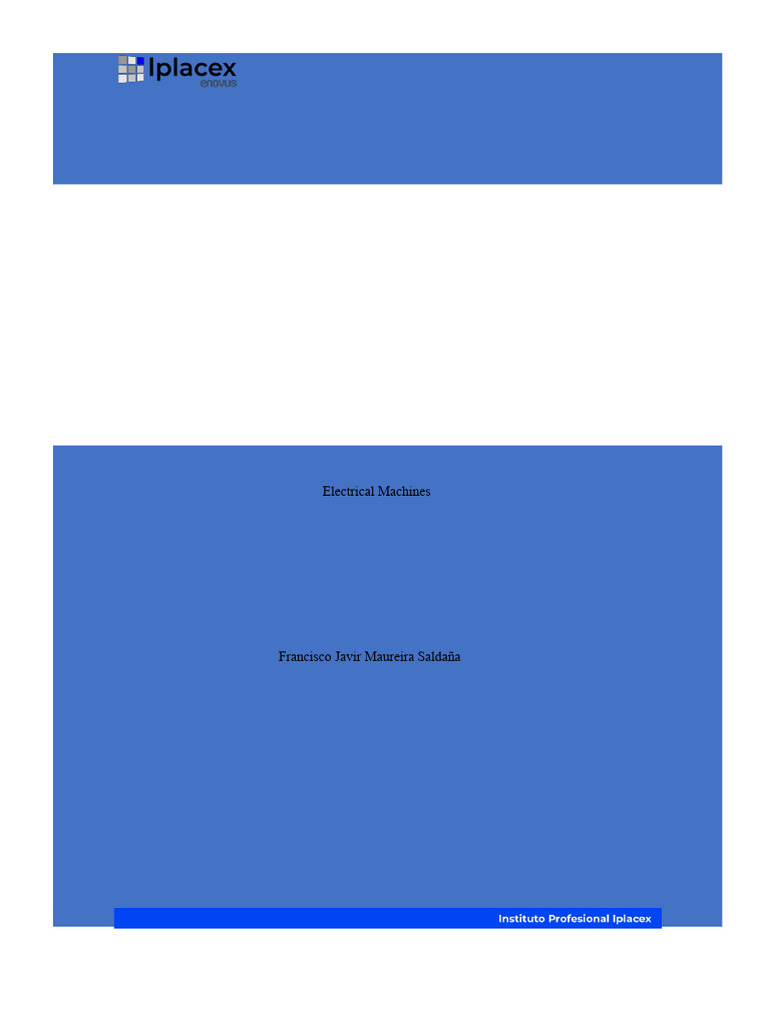 Francisco Maureira Workshop3 | PDF | Electric Motor | Magnetism