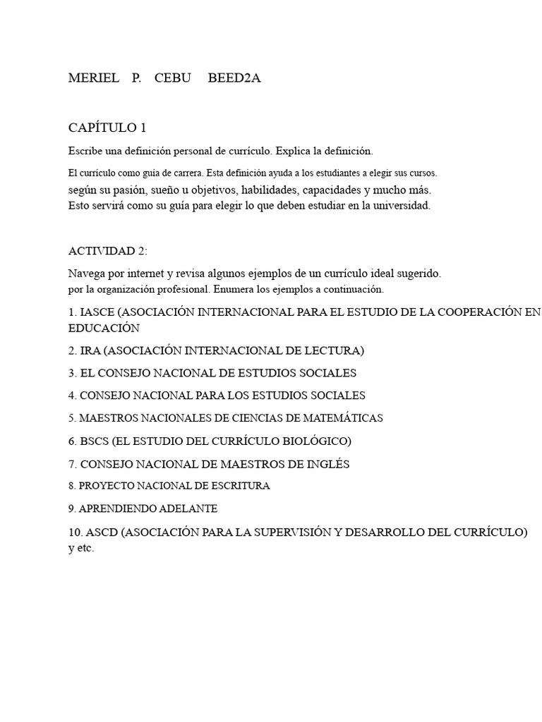 PROFED 5 | PDF | Plan de estudios | Evaluación