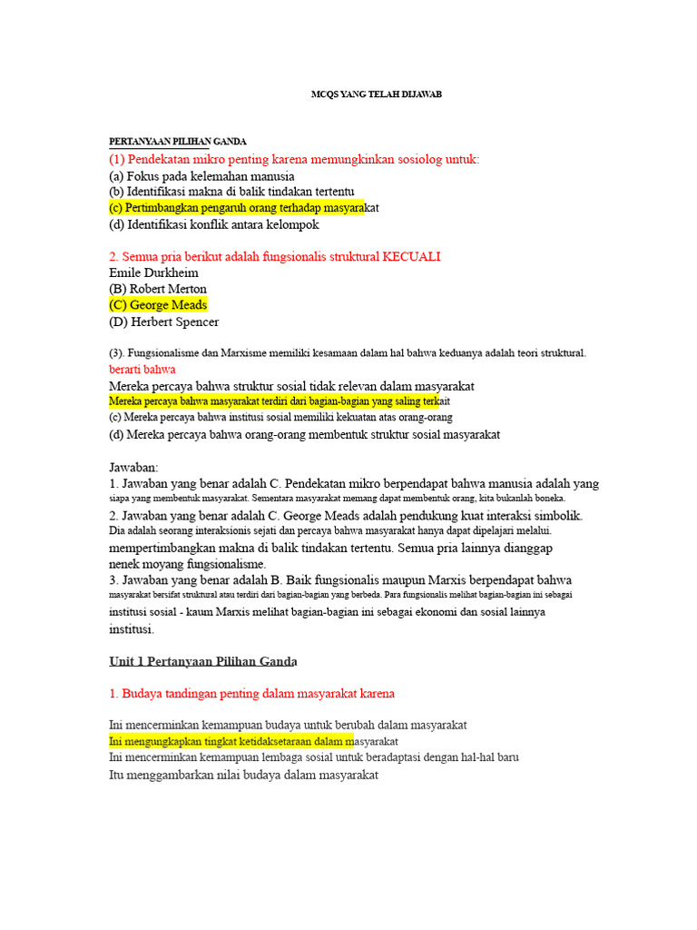 MCQ CSS | PDF