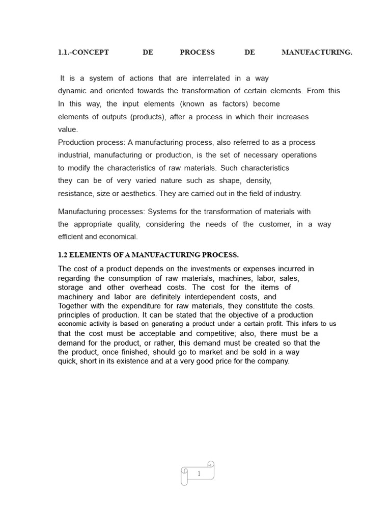 Concept of Manufacturing Process | PDF | Grinding (Abrasive Cutting ...