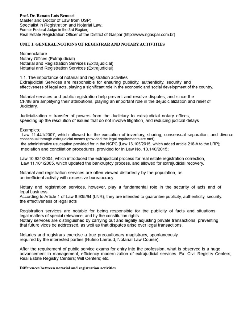 Handbook On Registration and Notarial Law | PDF | Notary Public | Legal Liability