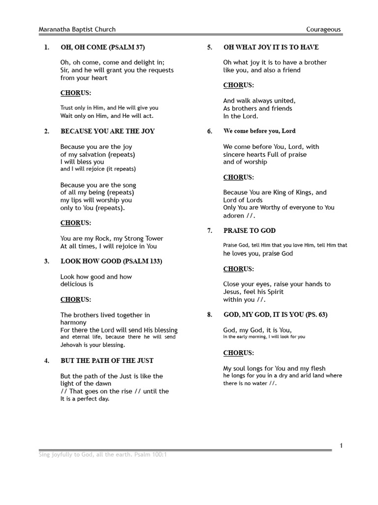 Corybantic Praise | PDF | Glory (Religion) | Jesus