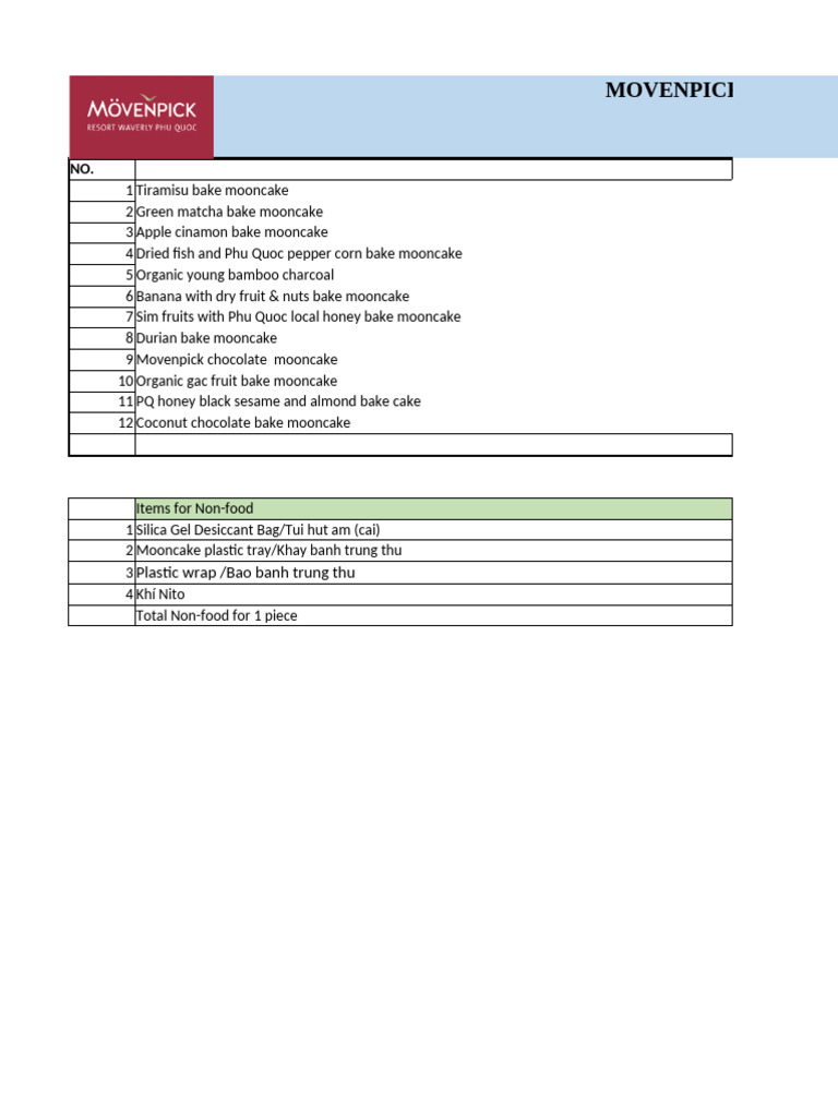 Recipe - 12 Flavors of Mooncake 2021 | PDF