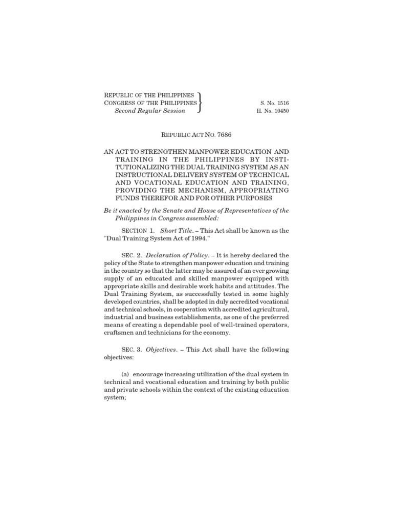 Ra 7686 (DTS) | PDF | Insurance | Taxes