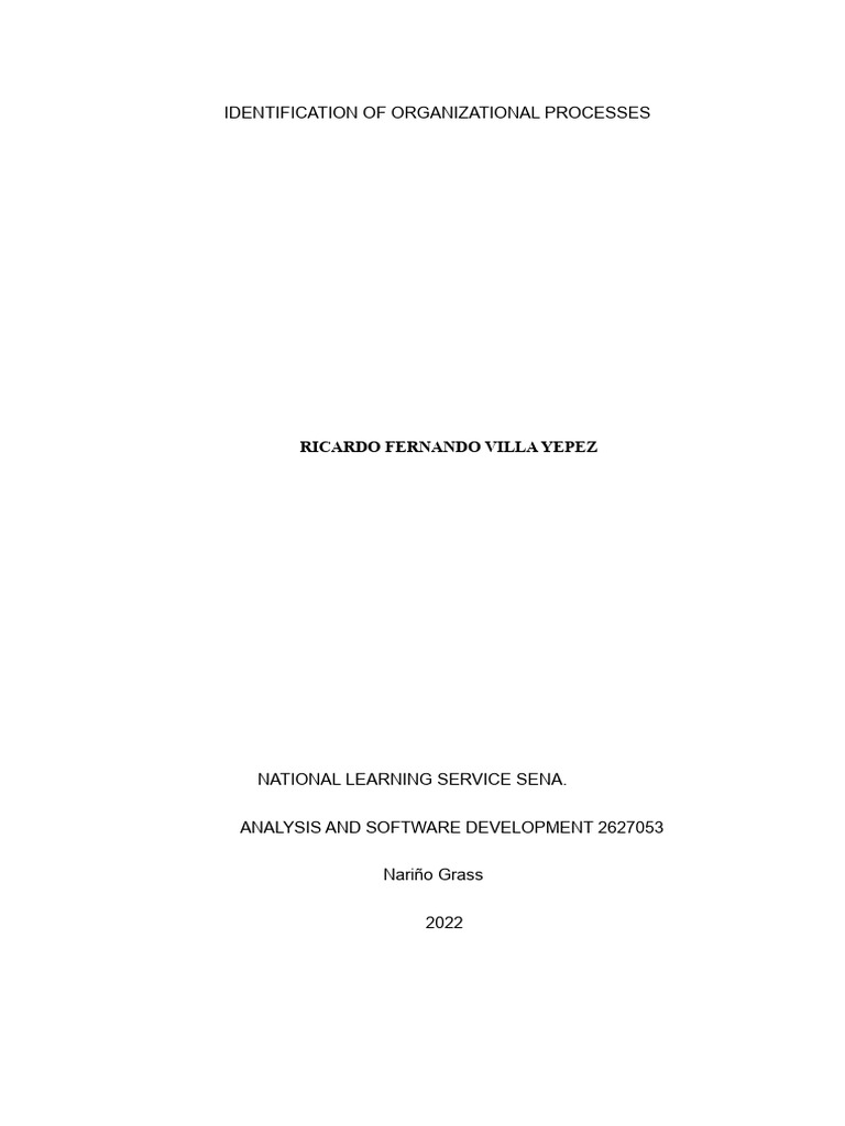 Process Mapping for Organizational Efficiency | PDF | Information ...