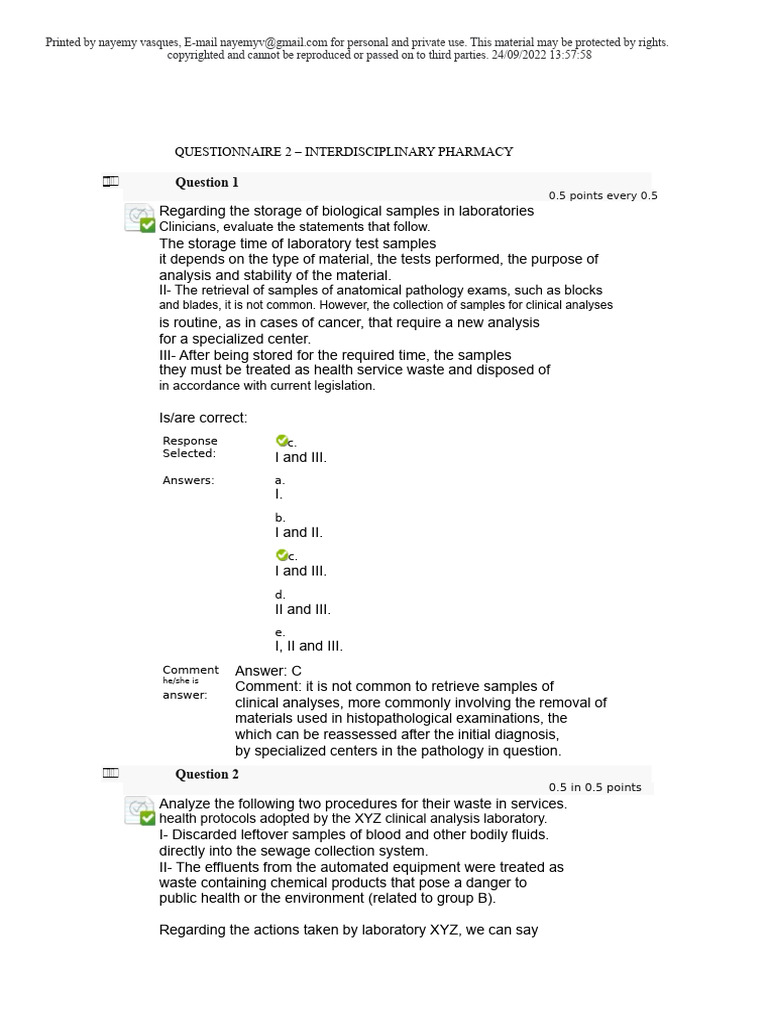 Interdisciplinary Pharmacy Pdf Pdf Laboratories Analysis