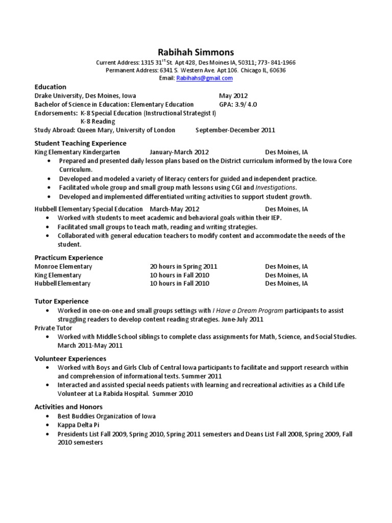 RS Resume | PDF
