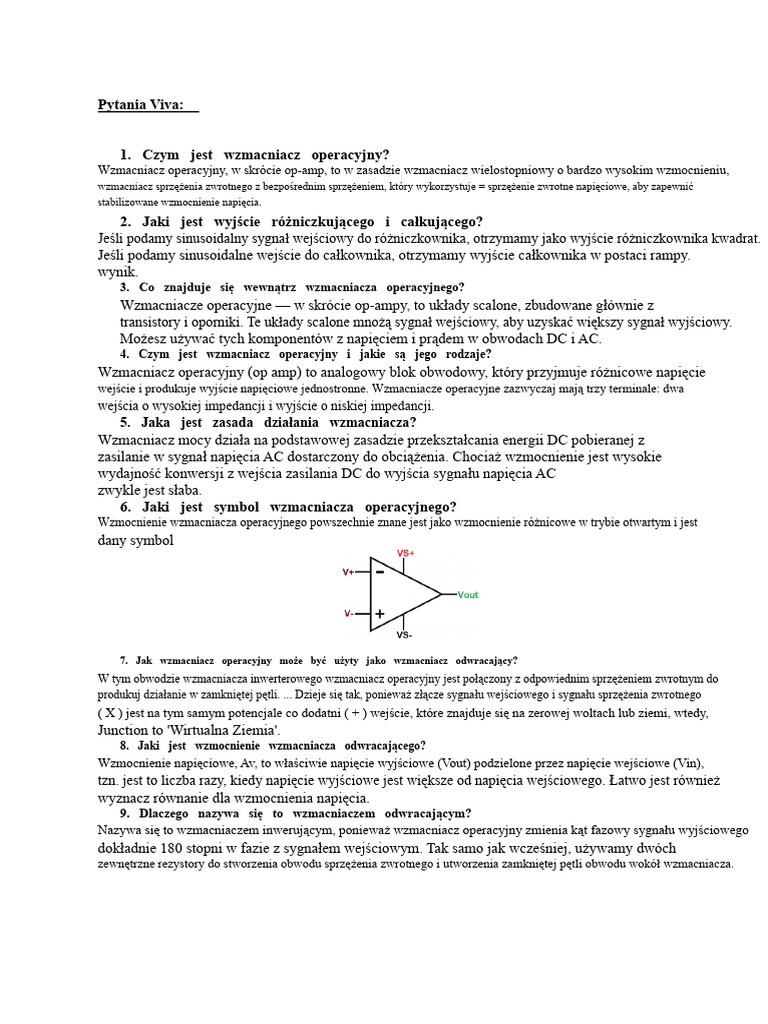 1608625267-viva-pytania-wzmacniacz-operacyjny (1) | PDF