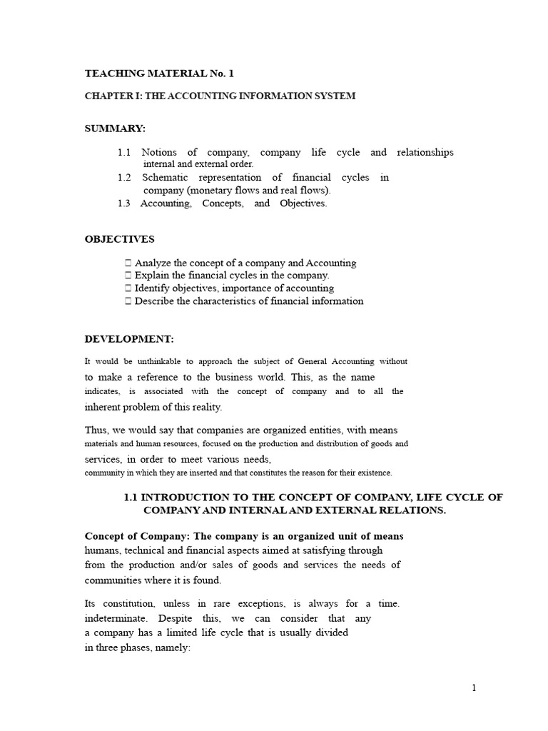 Teaching Material No 1 Pdf Pdf Taxes Concept