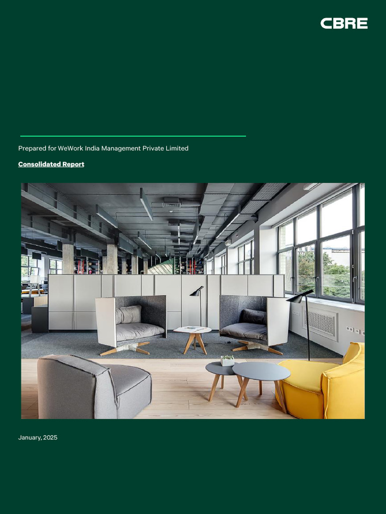 CBRE+Industry+Report+on+Flexible+Workspaces+Segment+in+India (1) | PDF ...