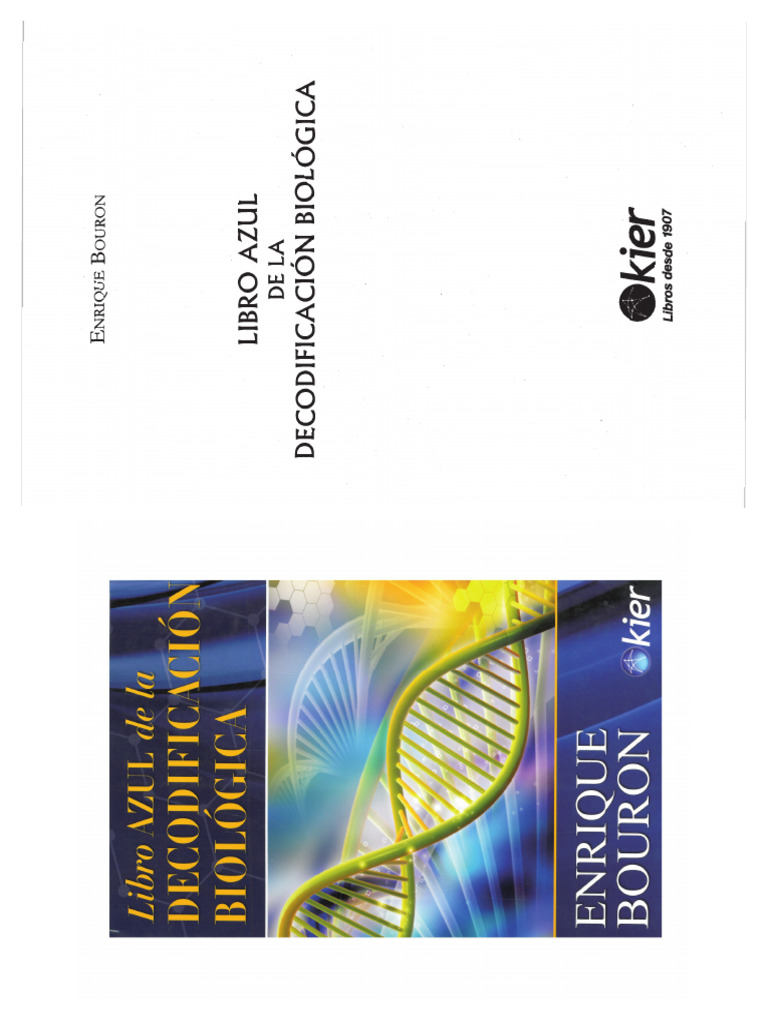 Libro Azul de La Decodificación Biológica 2 Por Hojas | PDF