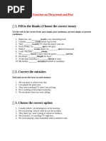 The Simple Present Tense-Year 6 | PDF | Grammatical Number | Rules