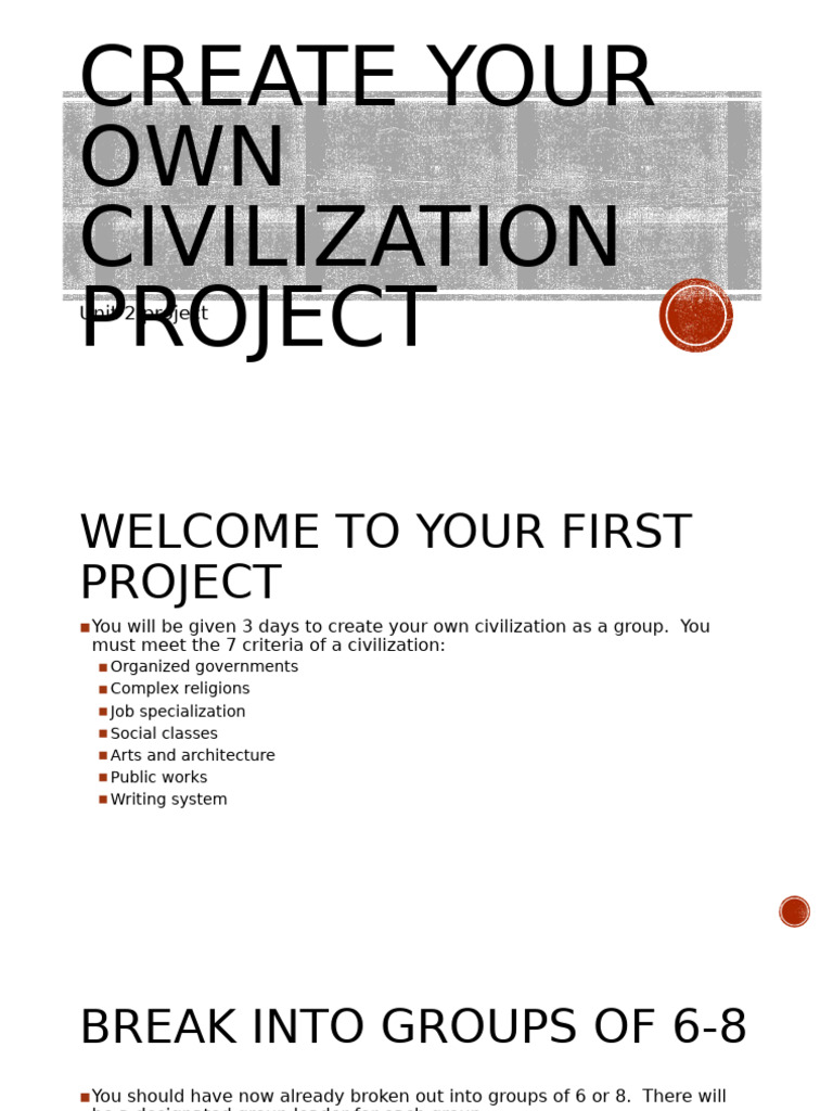 Create Civilization | PDF