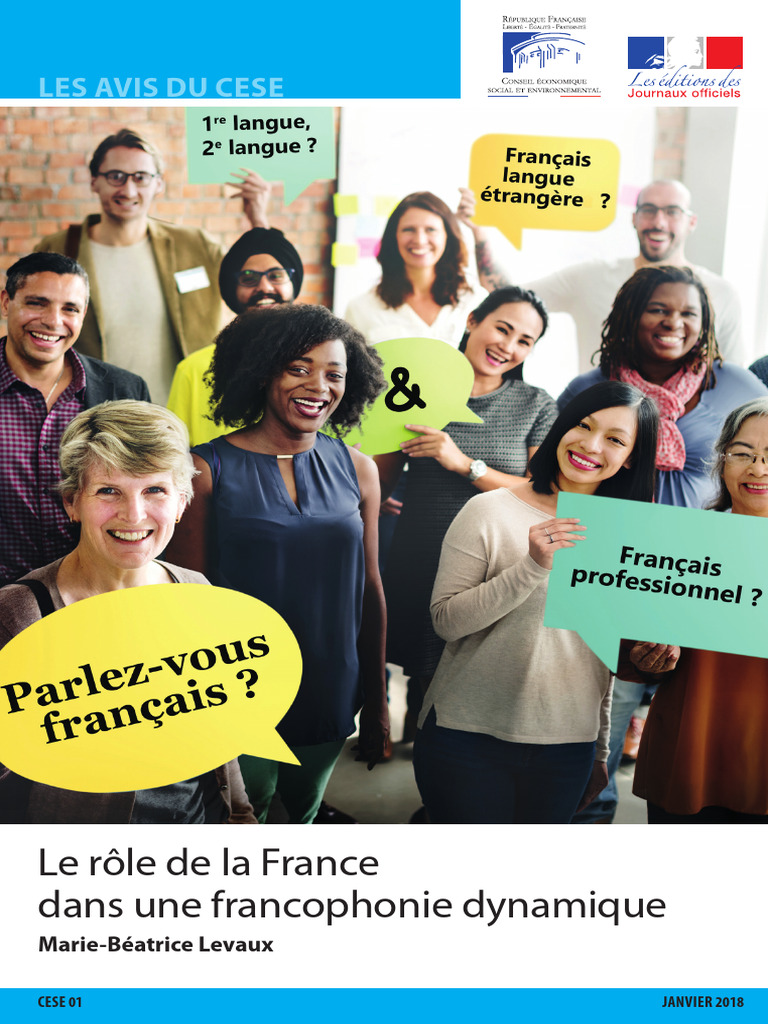 Rôle de la France dans la Francophonie | PDF | la Francophonie | Langue ...